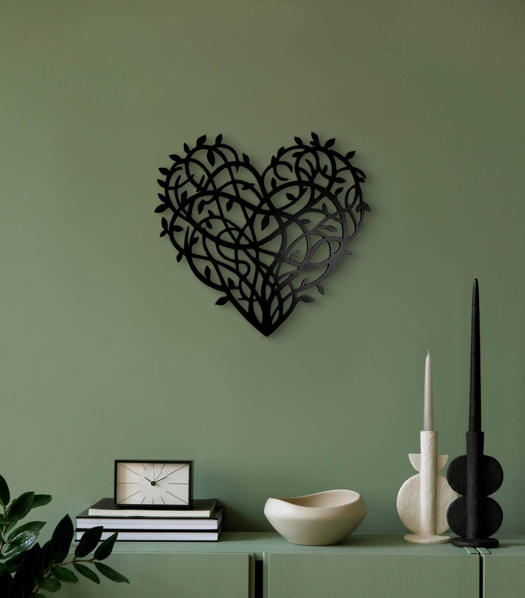 Mini Vine Heart – Little Monkey Metalworks