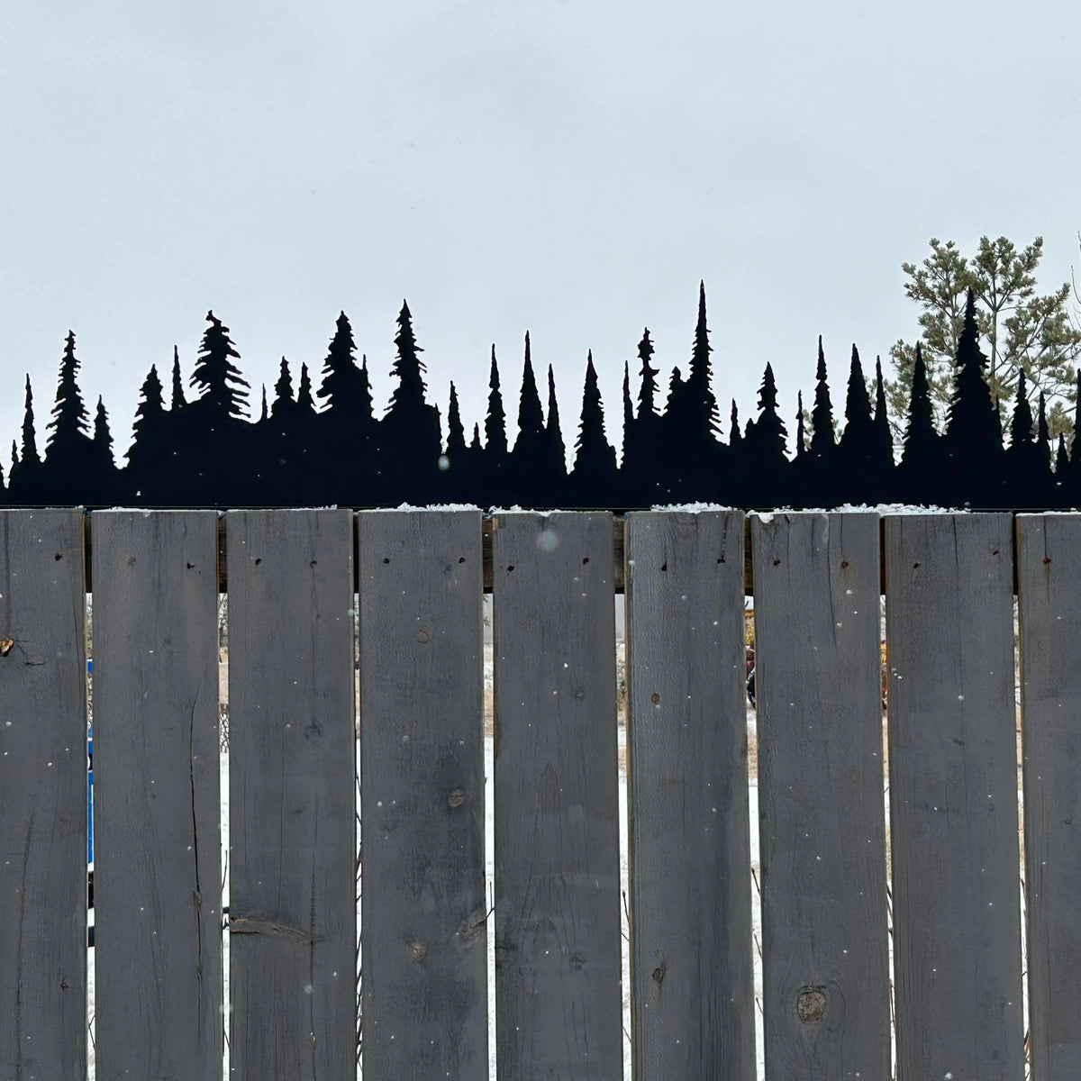 Spruce Tree - Fence Topper – Little Monkey Metalworks