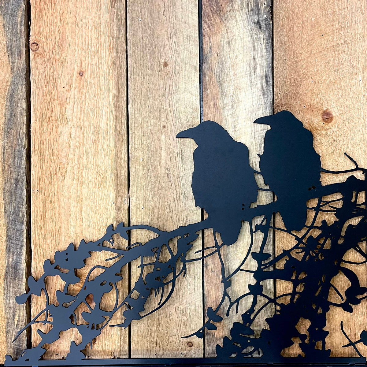 Pair Of Old Crows Bracket – Little Monkey Metalworks